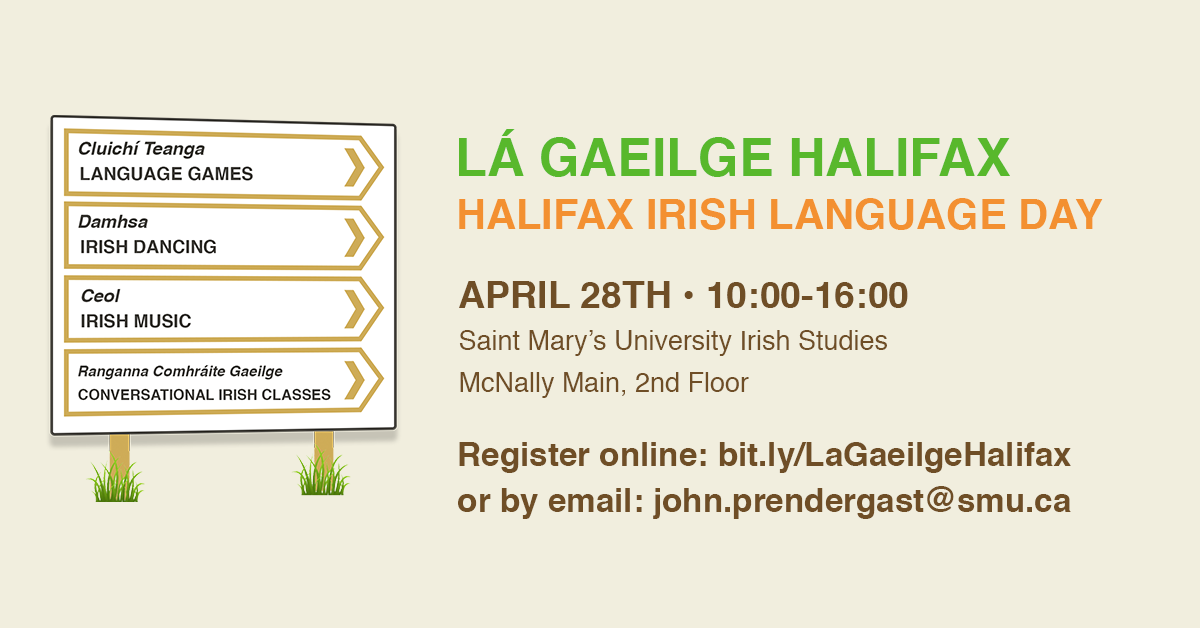 Lá Gaeilge Poster | An Cumann – The Irish Association of Nova Scotia
